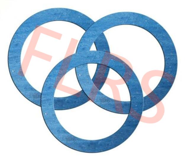 De Vezel Vlakke Pakking 150/300 van klassenaramid ASME B16.21 voor ...